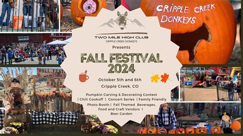 Fall Festival 2024 E Bennett Ave Cripple Creek Co 80813 United
