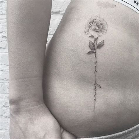 Briar Rose Flower Tattoo