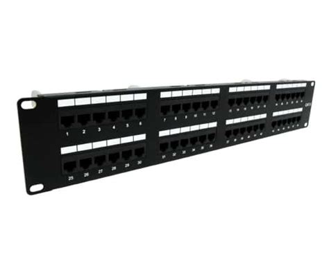 48 Port Cat6cat5 110 Patch Panels Best Prices And On Time Delivery