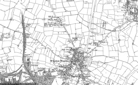 Old Maps Of Wigston Leicestershire Francis Frith