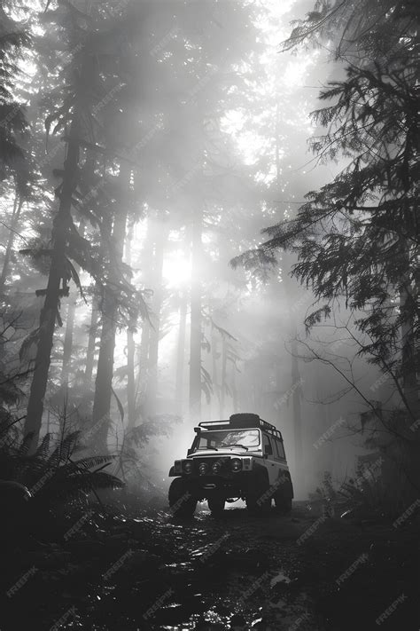 Une Voiture Tout Terrain Dans La Nature Photo Gratuite