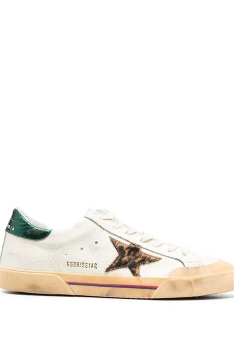 Vita Golden Goose Skor Med Snörning Herr 2026 • Rea Med Upp Till 0
