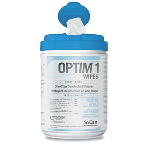 Hansamed Limited Scican Optim 1 Rtu Disinfectant Wipes 6 X 7