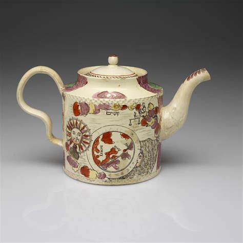 18th Century Mariners Compass Teapot