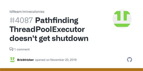 Pathfinding Threadpoolexecutor Doesnt Get Shutdown · Issue 4087
