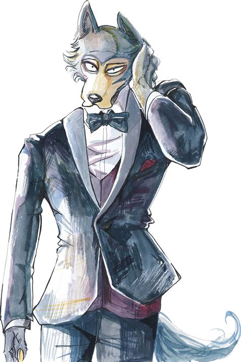 Download Anime Hero Legoshi From Beastars In Full Glory Wallpaper