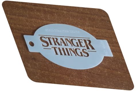 Hg519 Stranger Things Stencil Elo7 Produtos Especiais
