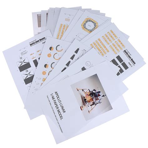 148 Scale Moon Spaceflight Apollo 11 Diy Handcraf Vicedeal