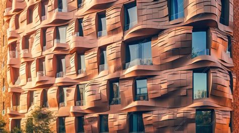 Textura De La Arquitectura De Edificios Modernos Foto Premium