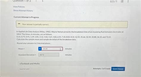 Solved In Applied Life Data Analysis Wiley 1982 Wayne