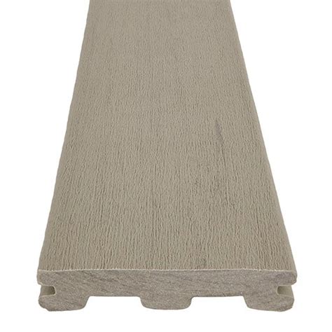 Timbertech Terrain Plus Grooved Decking Weathered Oak 1 In X 6 In X 12 Turkstralumberltd