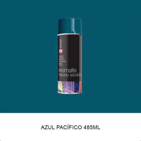 Pintura Spray Sintético Azul Pacifico Tricolor Lider Cl