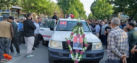 مراسم تشییع پیکر مطهر شهید والامقام پاسدار محمد عادلی