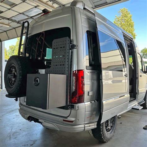Tec Vanlife Rear Door Cargo Rack For 2019 Mercedes Sprinter Vans