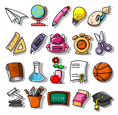 School Things 3849392 Clipart Library