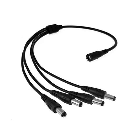 Female 4 X Male 12v Dc 21mm Splitter Cable Model Rail Electrics