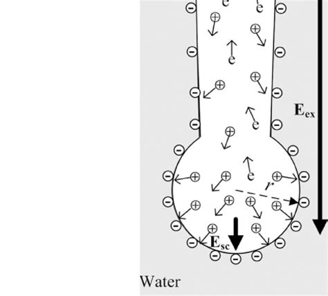Scheme Illustrating Field Enhancement At The Streamer Tip Reproduced