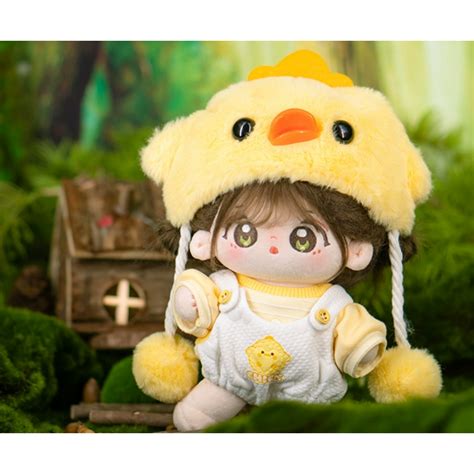 Uni Plush Doll Original 20cm Cotton Doll Clothes Chick And Cat Cotton