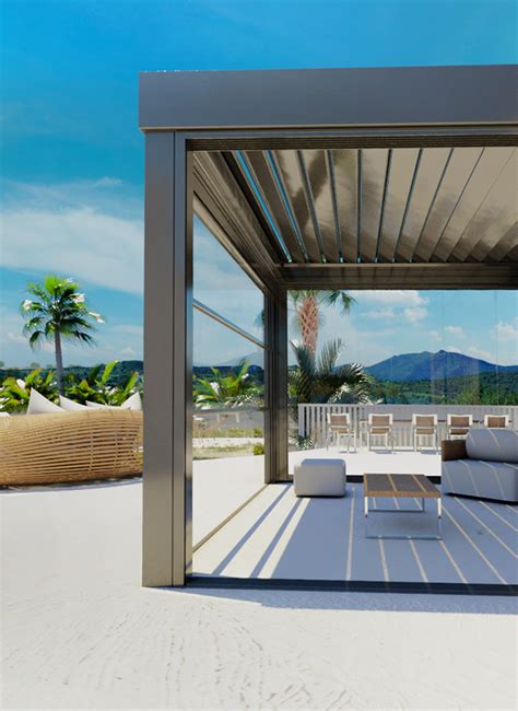 Bioclimatic Under Cover Pergola