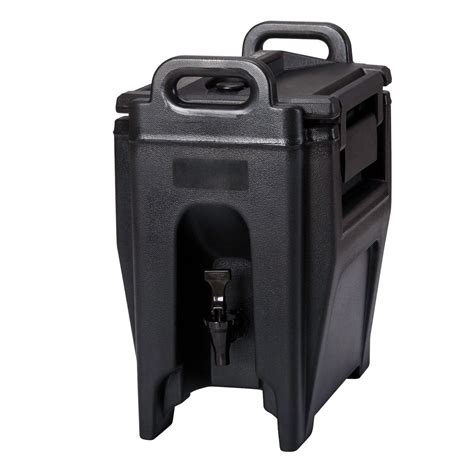 Cambro Ultra Camtainer Insulated Beverage Container 275 Gal Black