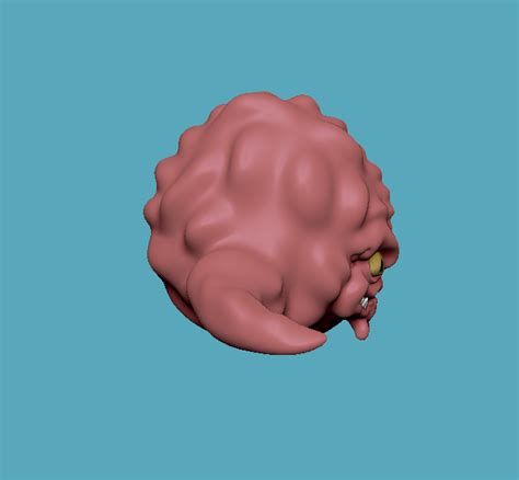 Stl File Krang The Evil Brain From Ninja Turtles Tmnt 🧠 ・3d Printable Model To Download・cults