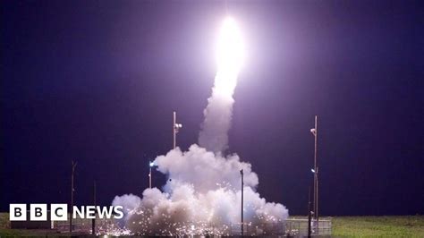 Us Releases Video Of Anti Missile Test