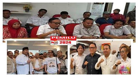 Noel Ebenezer Jokowi Mania Se Indonesia Dukung Prabowo Jadi Presiden Kini Kami Siap Bekerja