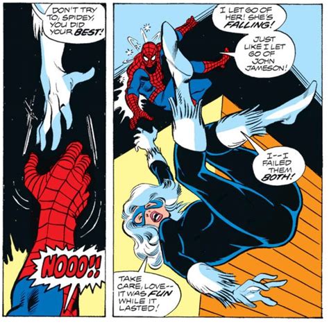 Ultimate Spiderman Black Cat Kiss