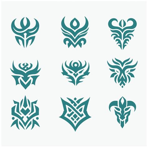 Tribal Collection Logo Premium Ai Generated Vector