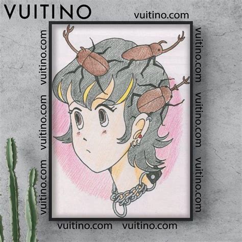 Mei Semones Kabutomushi No Frame Vertical Poster
