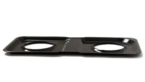 Range Kleen P501 Black Porcelain Rectangular Gas Stove