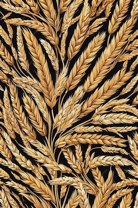 Premium Photo Abstract Pattern Of Wheat