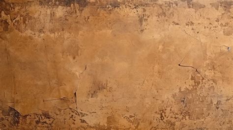 Detailed View Of Vintage Brown Paper Textured Wallpaper Background