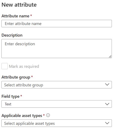 Managed Attributes In The Microsoft Purview Data Catalog Microsoft