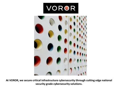 Ppt Critical Infrastructure Cybersecurity Solutions Voror