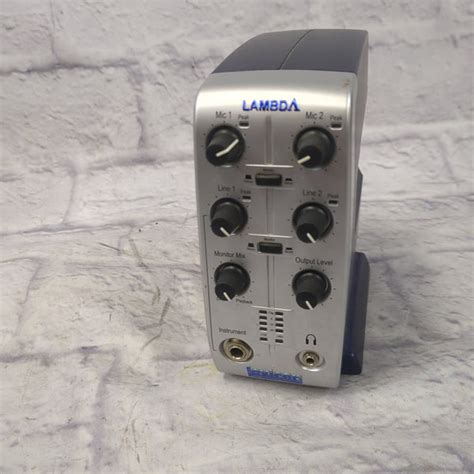 Lexicon Lambda Usb Recording Interface Evolution Music