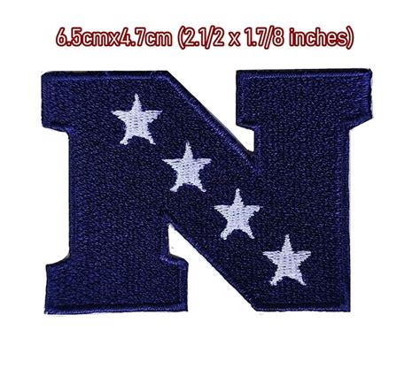Nf L🏈football League Patches Embroidery Logo Ironandsewing On Fabrics Ebay