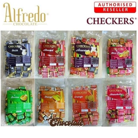 Exclusive Alfredo Checkers Mini Chunky Golden Sling Eclair Assorted