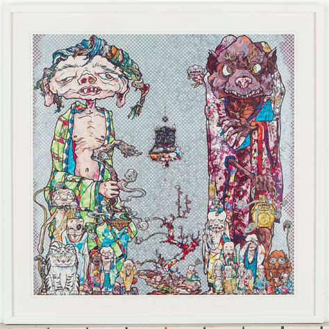 Takashi Murakami Flowers For Algernon Limited Edition Print By