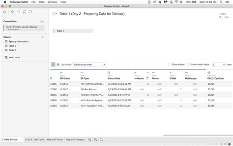 Structuring Data For Tableau Data Dozen