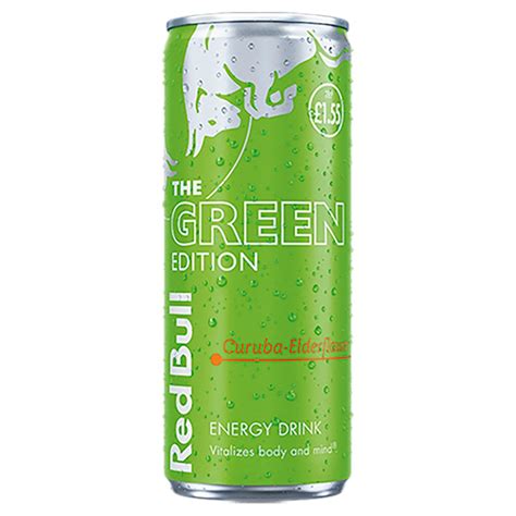 Red Bull Energy Drink Green Edition Curuba Elderflower 250ml Pm 1 55