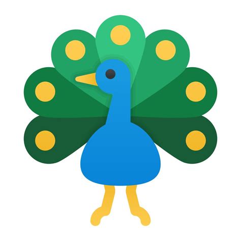 Peacock Tv Icon Customizable Peacock App Icon For Digital Use