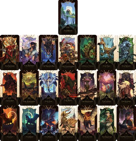 Drawtober 2024 Monster Hunter World Tarot Deck By Cinthia Marsana