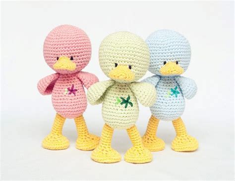 Patron Gratis Lindo Patito Llavero Amigirumi Crochetisimo In 2024 Easter Crochet Crochet