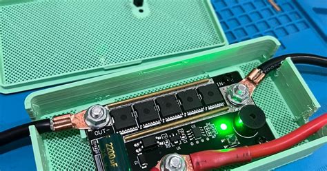 Mini Spot Welder Enclosure By Soemarko Download Free Stl Model