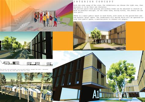 Mid Density Housing Project Behance