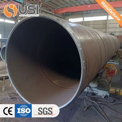 Astm Ssaw Welding Metal Iron Carbon Spiral Weld Steel Pipe Ssaw Pipe