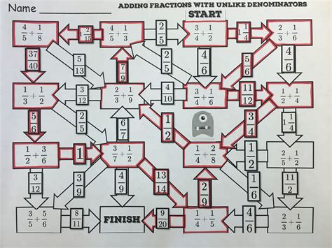 Preschool Math Activity Counting Fish