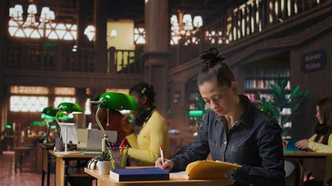 Teacher Preparing Class Notes And Learning Materials For A Teaching