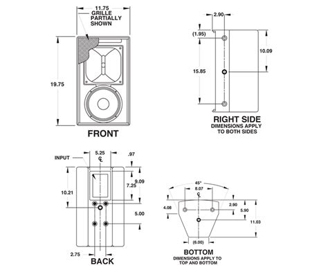 Mk8126iiu Mk Series Point Source Permanent Installation Eaw